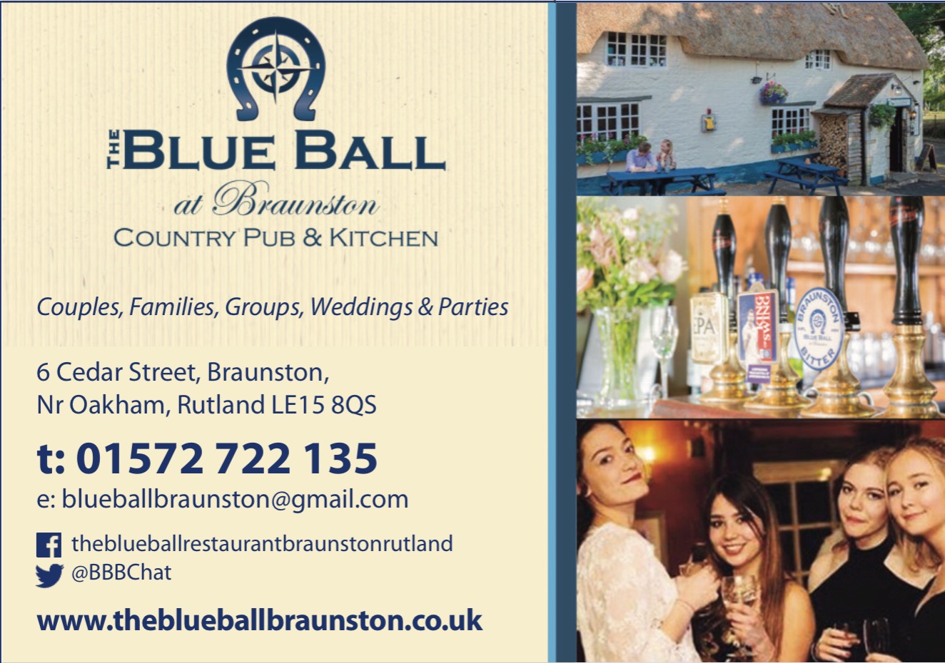 The Blue Ball at Braunston – Gluten Free Dining